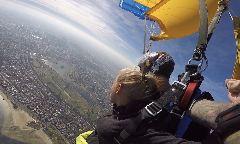 Melbourne Skydiving (St. Kilda Beach) - Book Now | Experience Oz