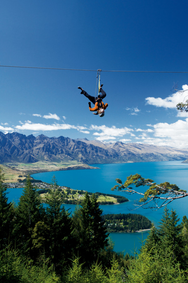 Moa Zipline Adventure Tour Queenstown New Zealand | Experience Oz