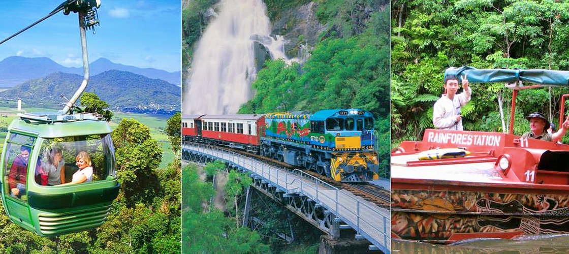 Kuranda Skyrail & Scenic Railway Tickets - Cairns | Experience Oz