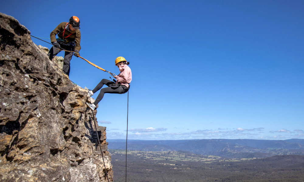 Spectacular Blue Mountains Abseiling Adventure - Half Day | Experience Oz