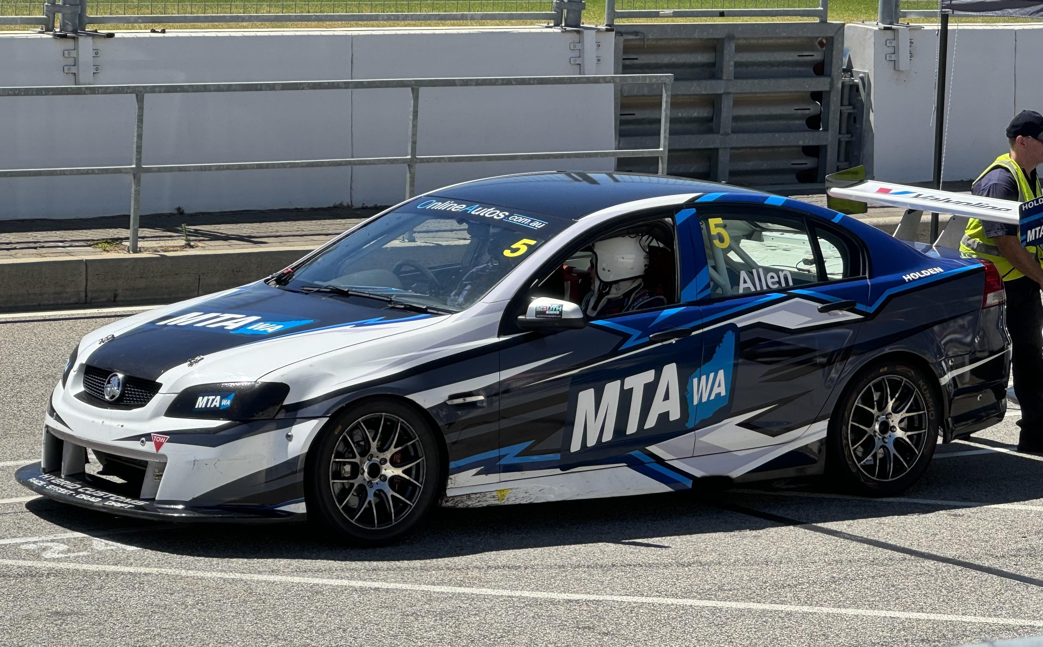 Perth V8 Race Car Combo Ride and Drive, 11 Laps | Adrenaline